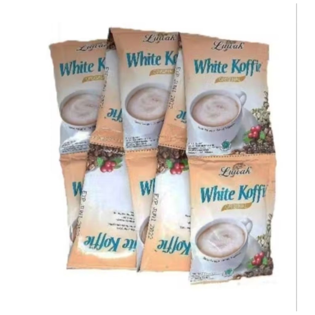 Jual kopi luwak white coffee original 1renceng isi 10pcs | Shopee Indonesia