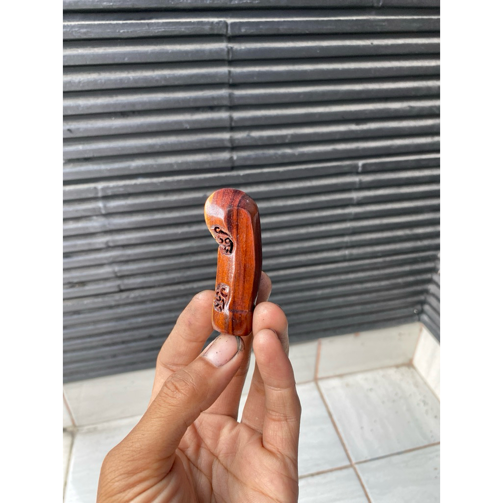 Jual warangka deder kayu tayuman sirlak komponan pjg 6cm | Shopee Indonesia