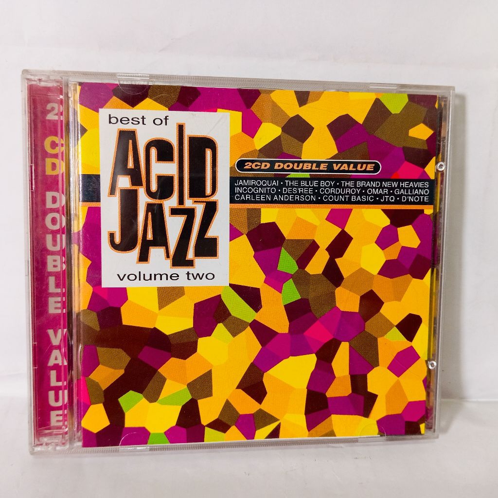 Jual CD Best Of Acid Jazz Volume Two - Jamiroquai The Blue Boy VA (2 CD ...