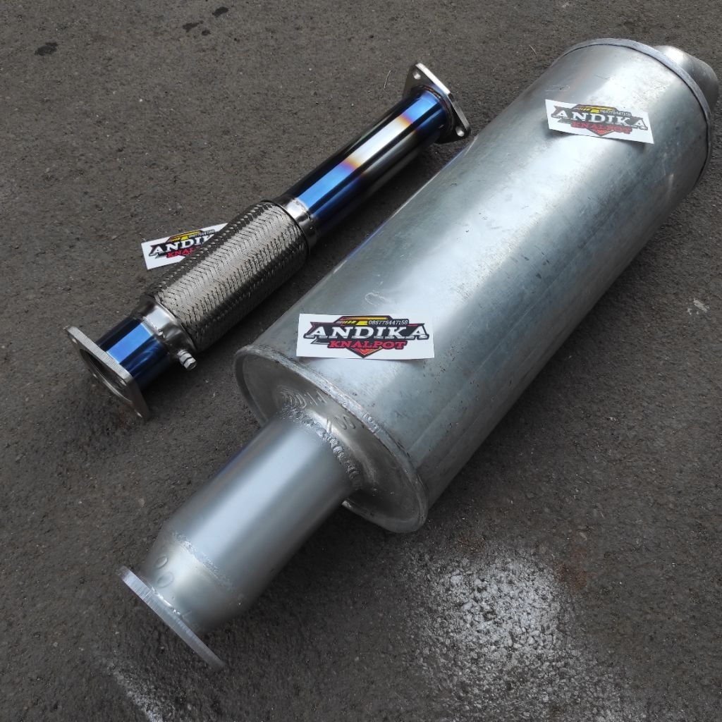 Jual FLEKSIBEL & TABUNG KNALPOT STANDARAN HINO LOHAN PNP TRUCK CANTER ...