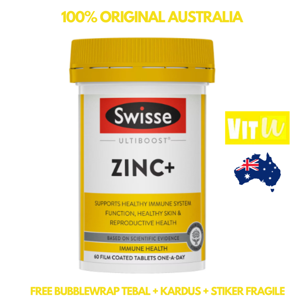 Jual Swisse Zinc+ 60 Tablets | BM Bio Zinc 84 tablets 168 tabs ...