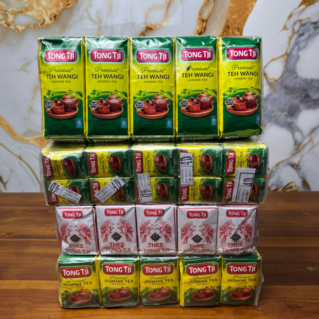 Jual TEH TONGJI PREMIUM & THE TONGJI 1 SLOP ISI 10 PCS | Shopee Indonesia