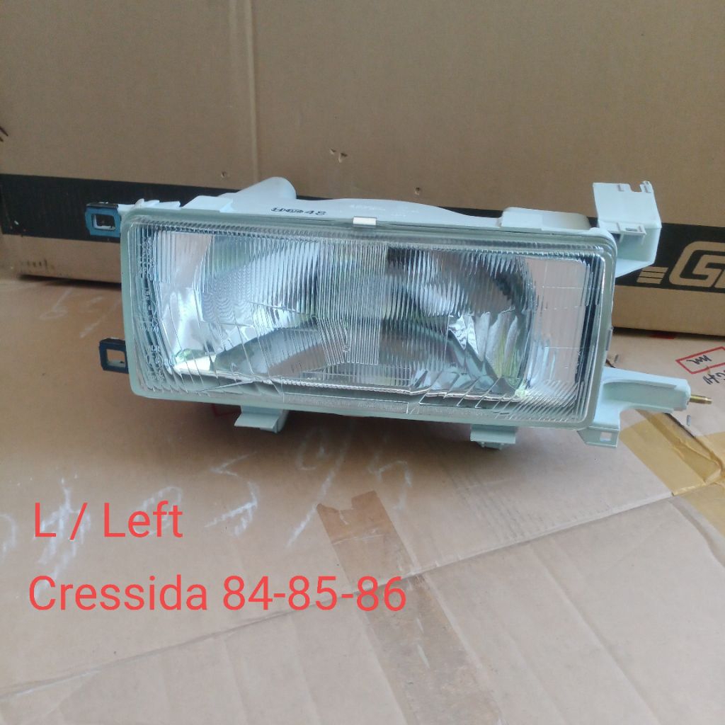 Jual Headlamp Headlight Lampu depan Toyota Cressida 1984, 1985, 1986 L ...