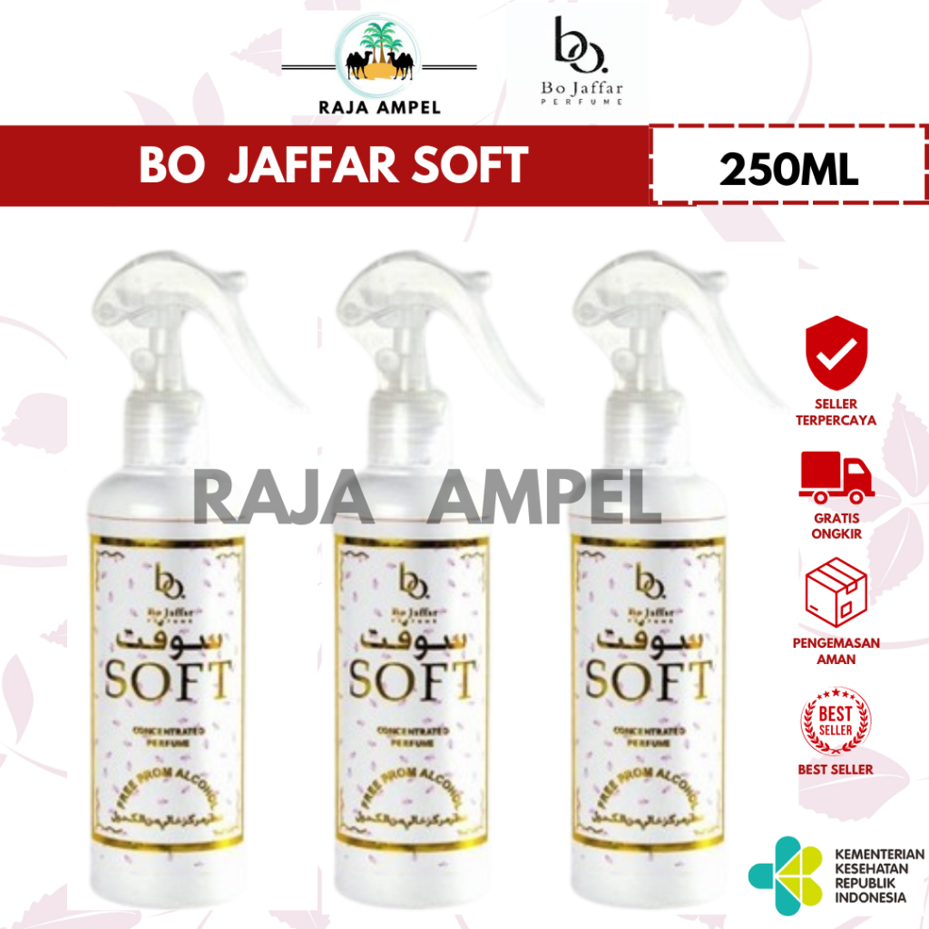 Jual SOFT BO Jaffar PENGHARUM RUANGAN ARAB AROMA OUD PREMIUM 250ML ...