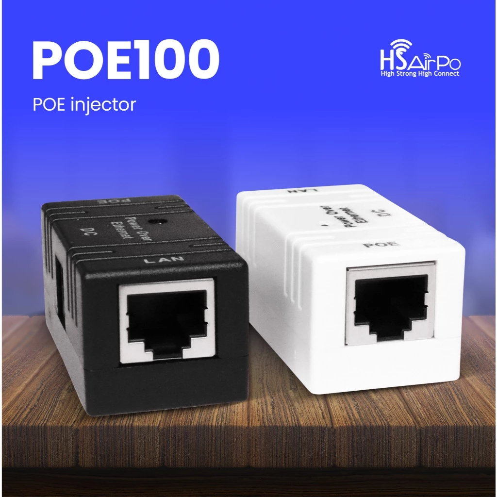 Jual HSAirPo Passive POE Injector 5V 9V 12V 24V 48V untuk IP Camera ...
