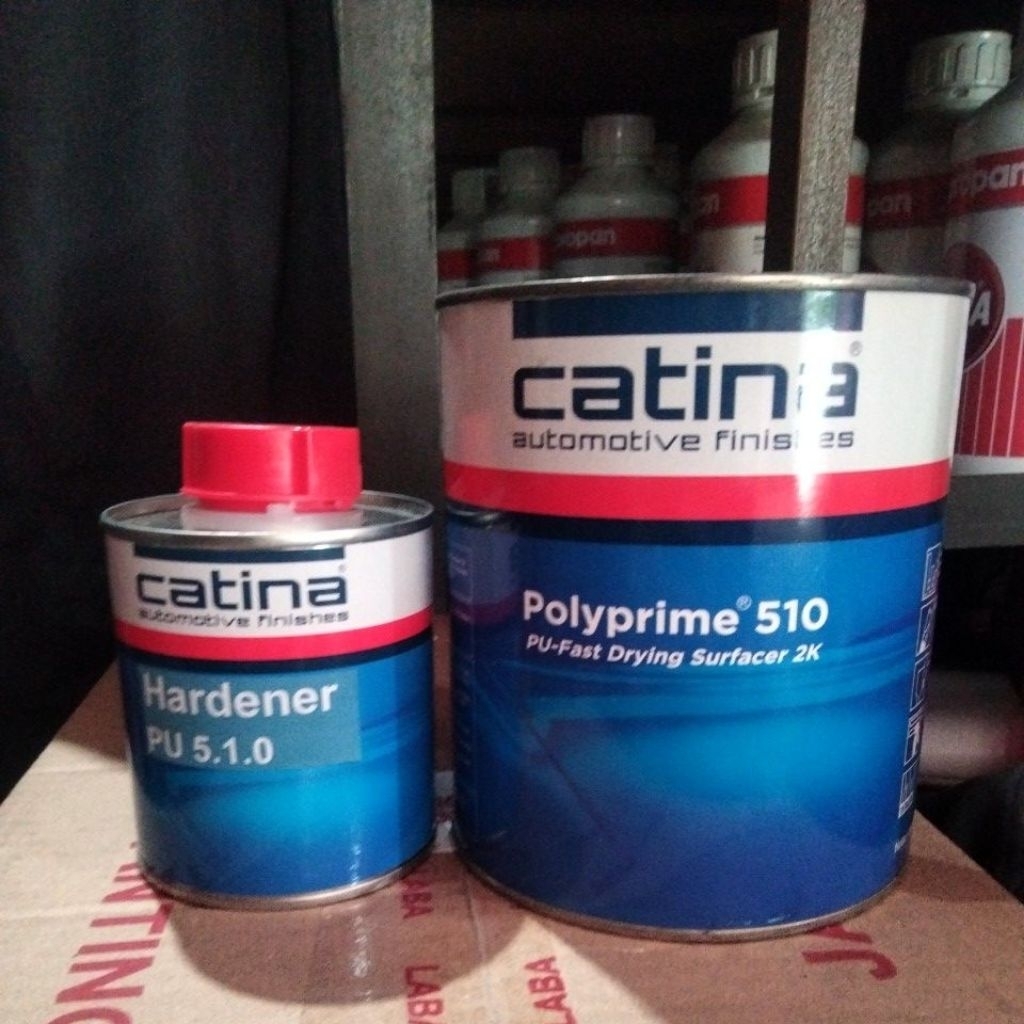 Jual epoxy pu catina polyprimer surfacer 510 1ltr | Shopee Indonesia