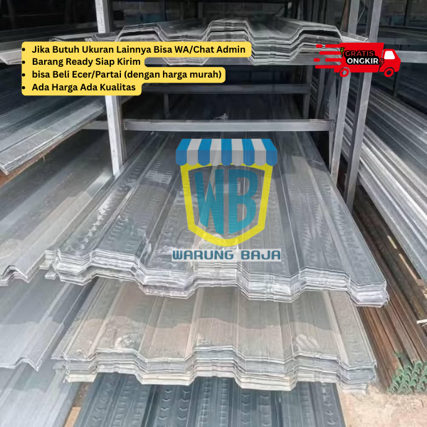 Jual Bondeck 0.75mm - bondek - warungbaja - besi murah - bondex ...