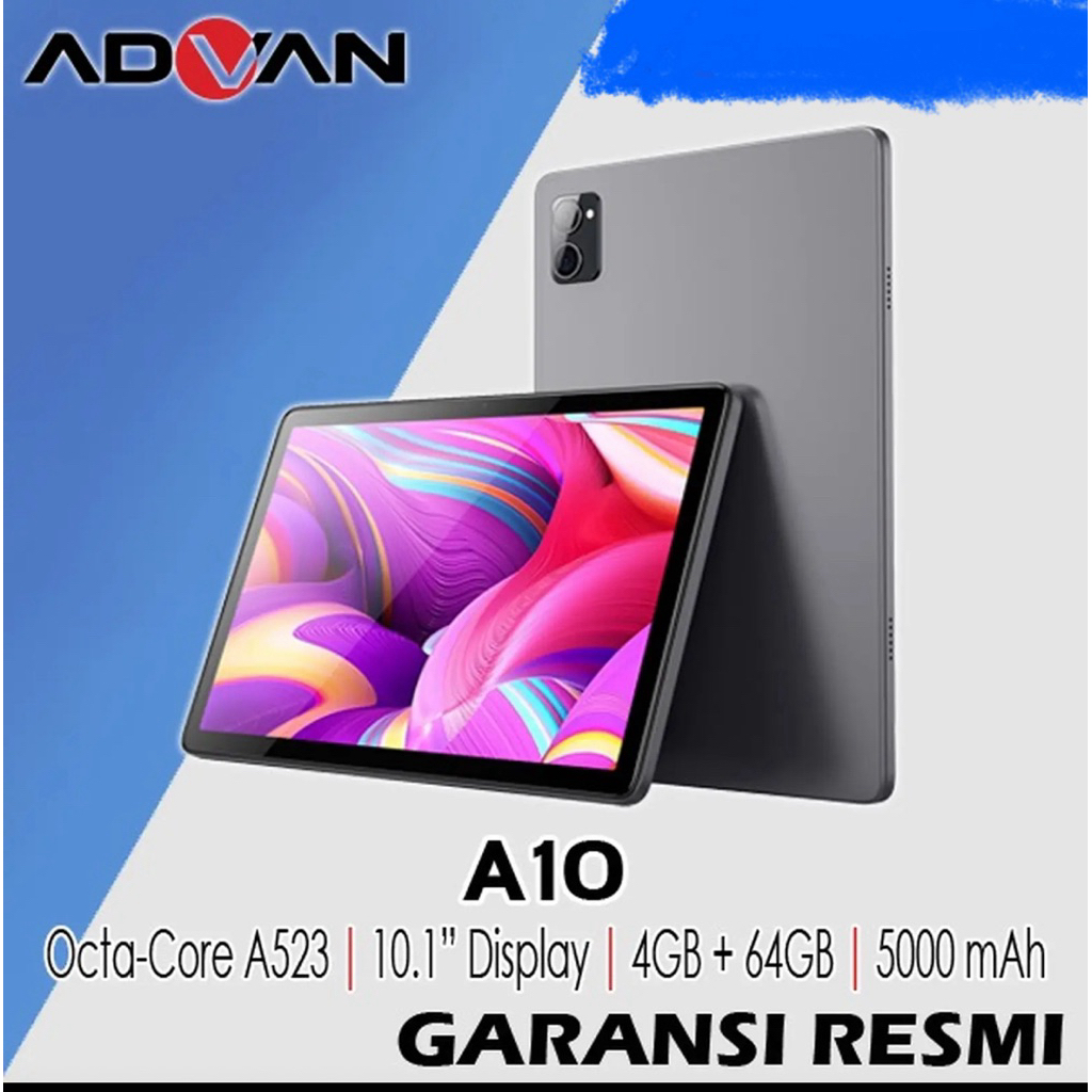 Jual TABLET ADVAN TAB A10 Wifi Ram 4gb Internal 64gb 10’1 inch | Shopee ...