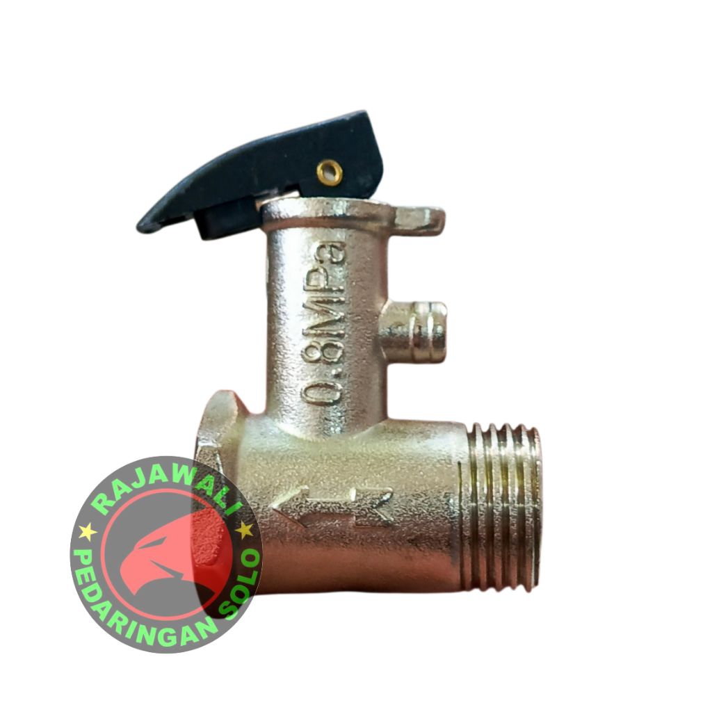Jual Safety Valve Water Heater 0.8MPa - Kran Katup klep Pengaman Water ...