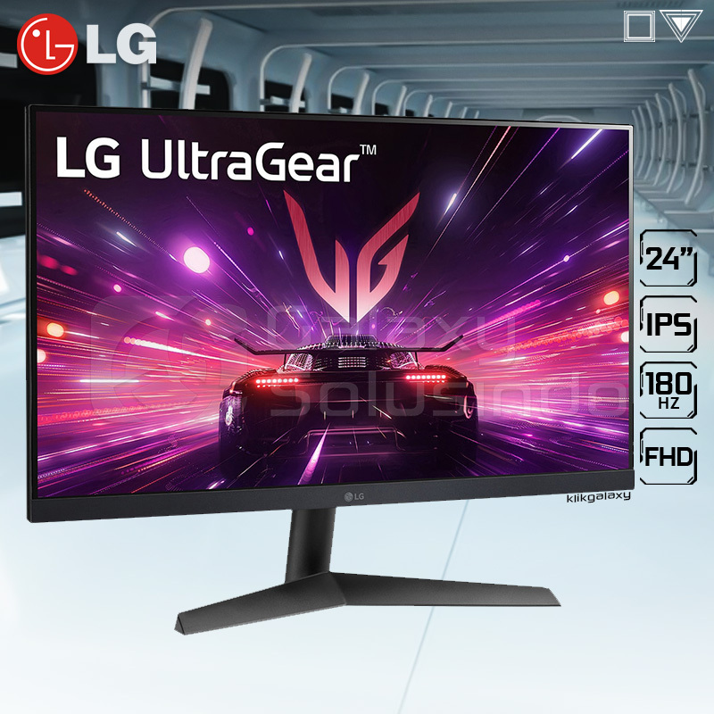 Jual LG 24GS60F-B UltraGear FHD IPS 24" 180Hz 1ms Freesync Gaming ...