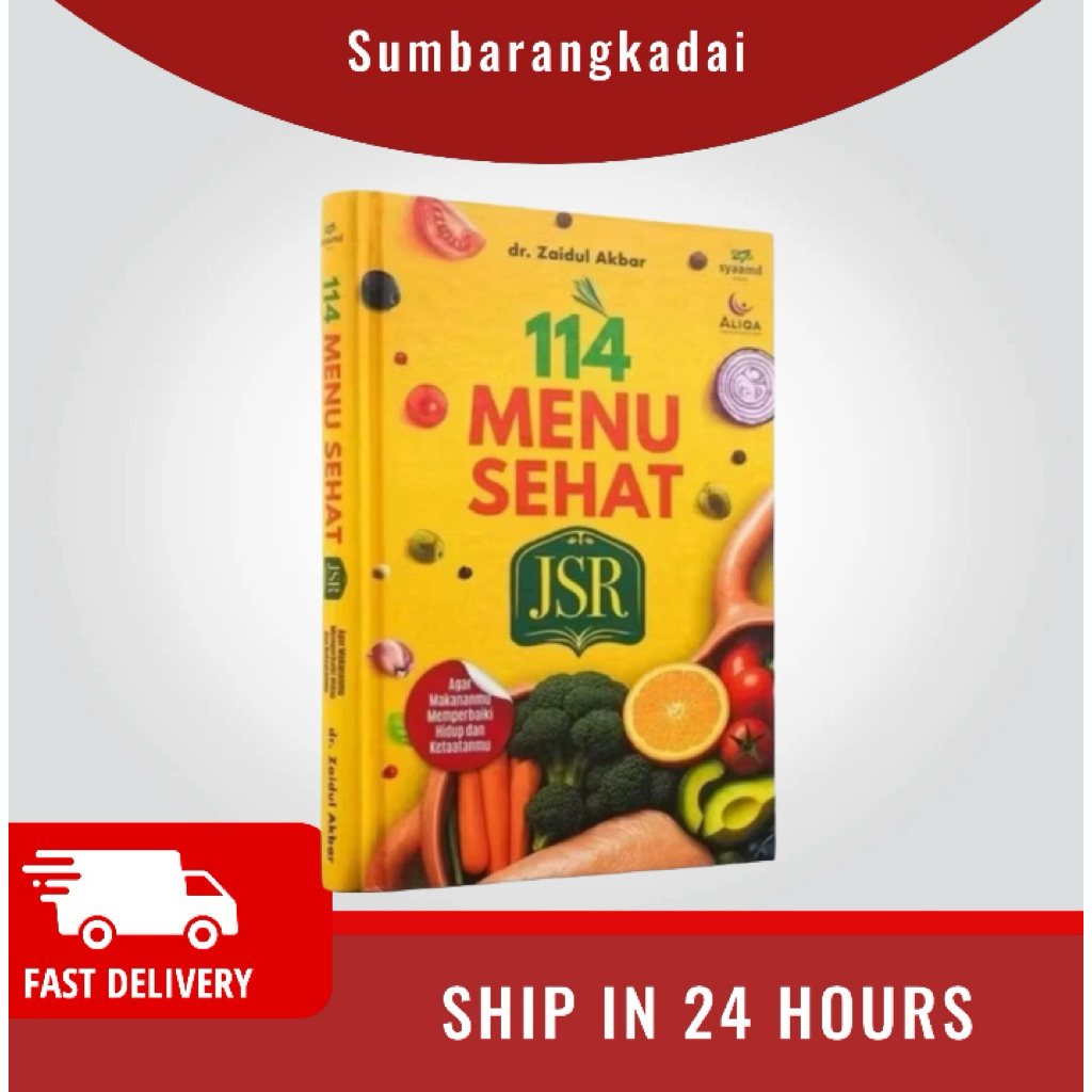 Jual FULL COLOR Buku 114 Menu Sehat JSR Original 100% | Shopee Indonesia