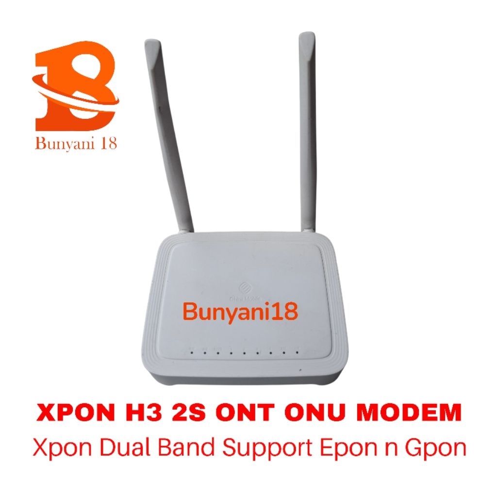 Jual XPON H3 2S DUAL BAND ONT ONU MODEM ROUTER ONU XPON BISA EPON DAN ...