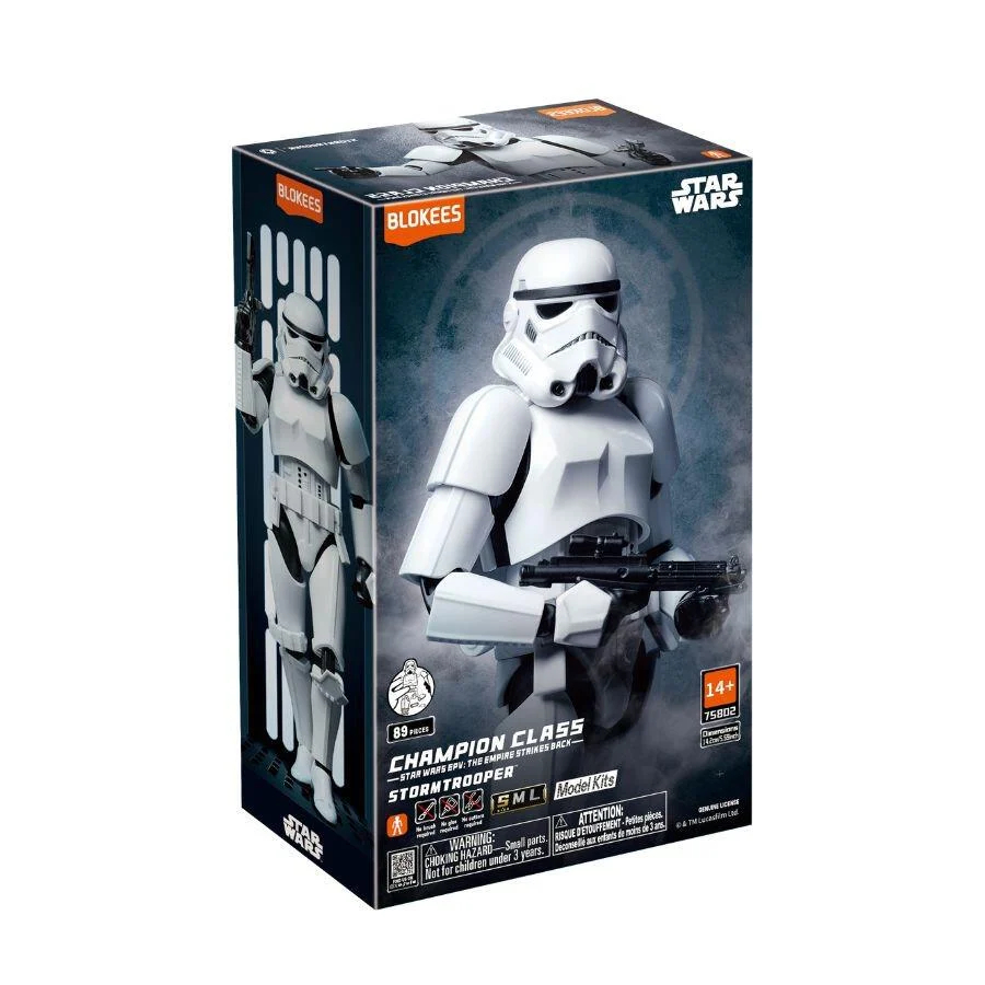 Jual (ready stock) Blokees X Star Wars Classic class Stormtrooper model ...