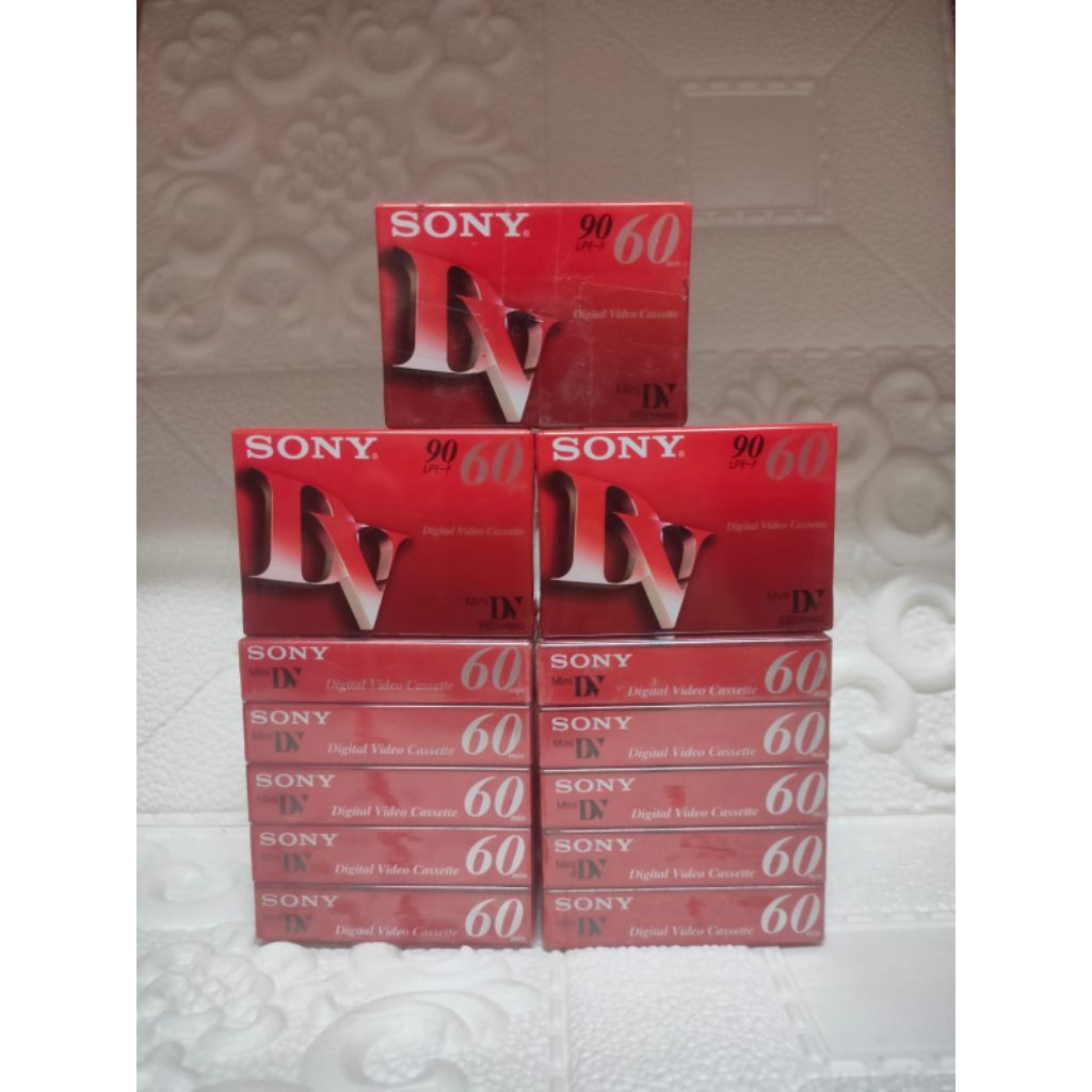 Jual Kaset Mini DV Sony 60minDigital Video Cassette | Shopee Indonesia