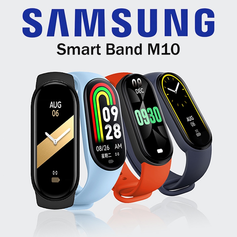 Jual SAMSUNG Smartband M10 Waterproof Touch Screen Heartbeat Monitor ...