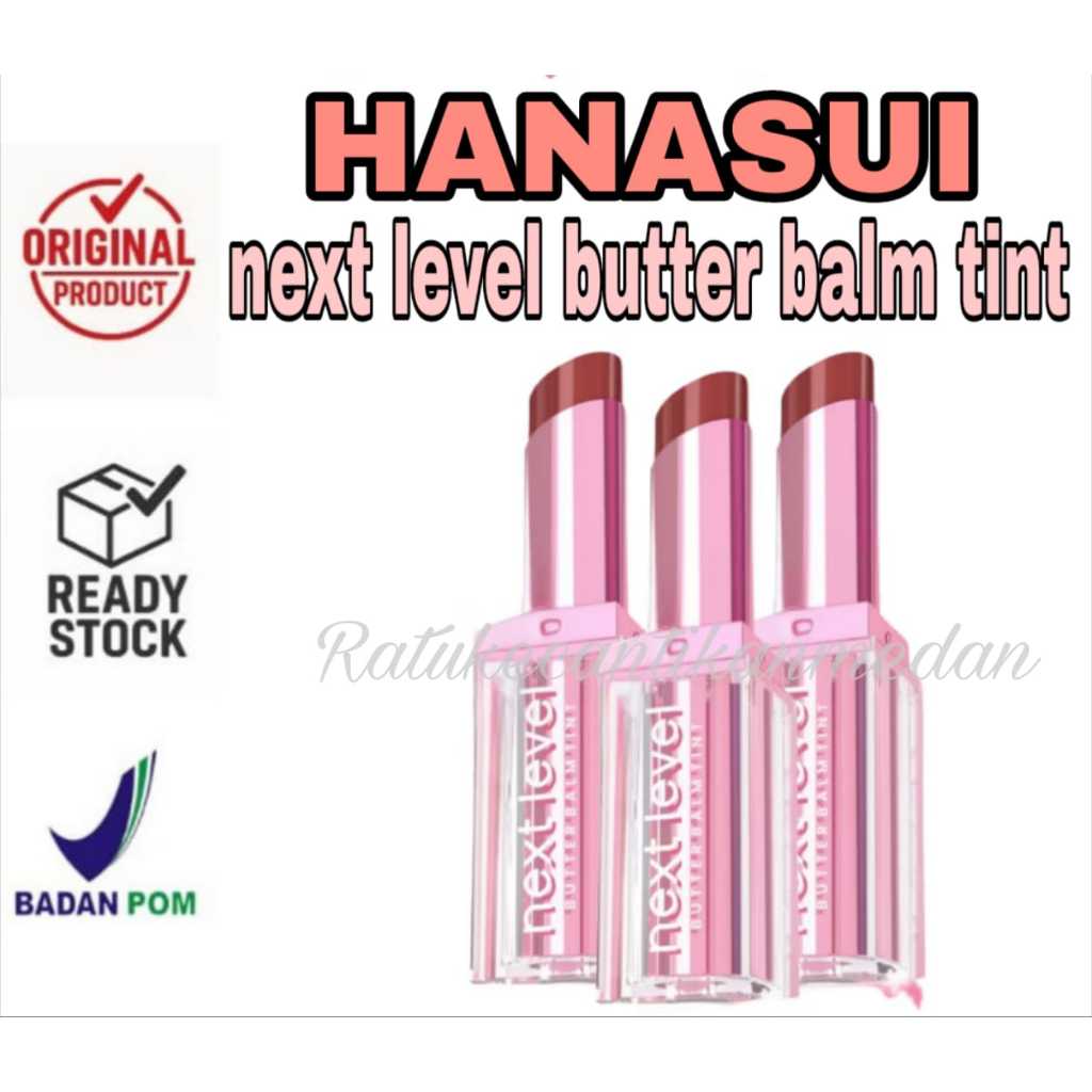 Jual Hanasui Next Level Butter Balm - Color Butter Balm Tinted Lip Balm ...