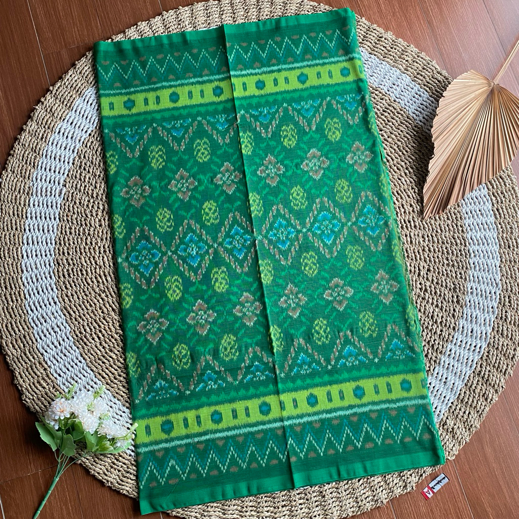 Jual KAIN TENUN ENDEK KHAS BALI MOTIF PALEMBANG DIMENSI GRINGSING ...