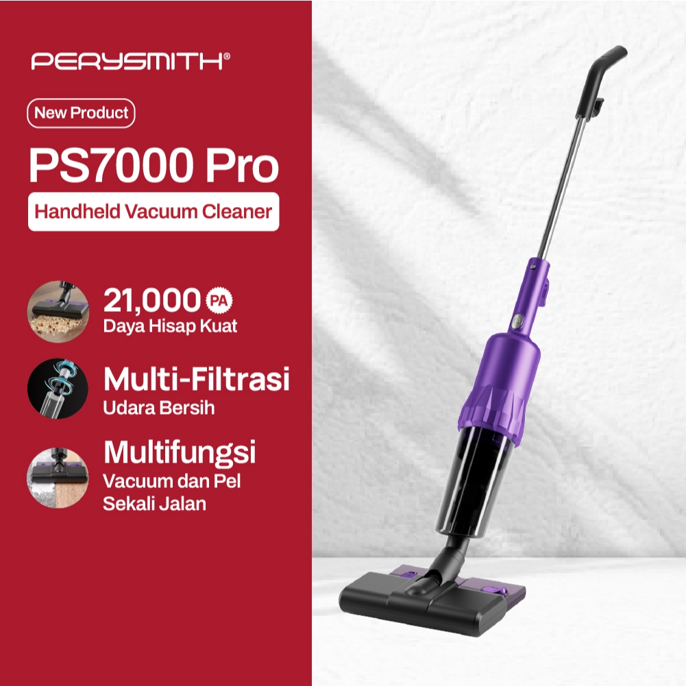 Jual PerySmith PS7000PRO 21K PA 4 In 1 Handheld Vacuum Cleaner Home ...