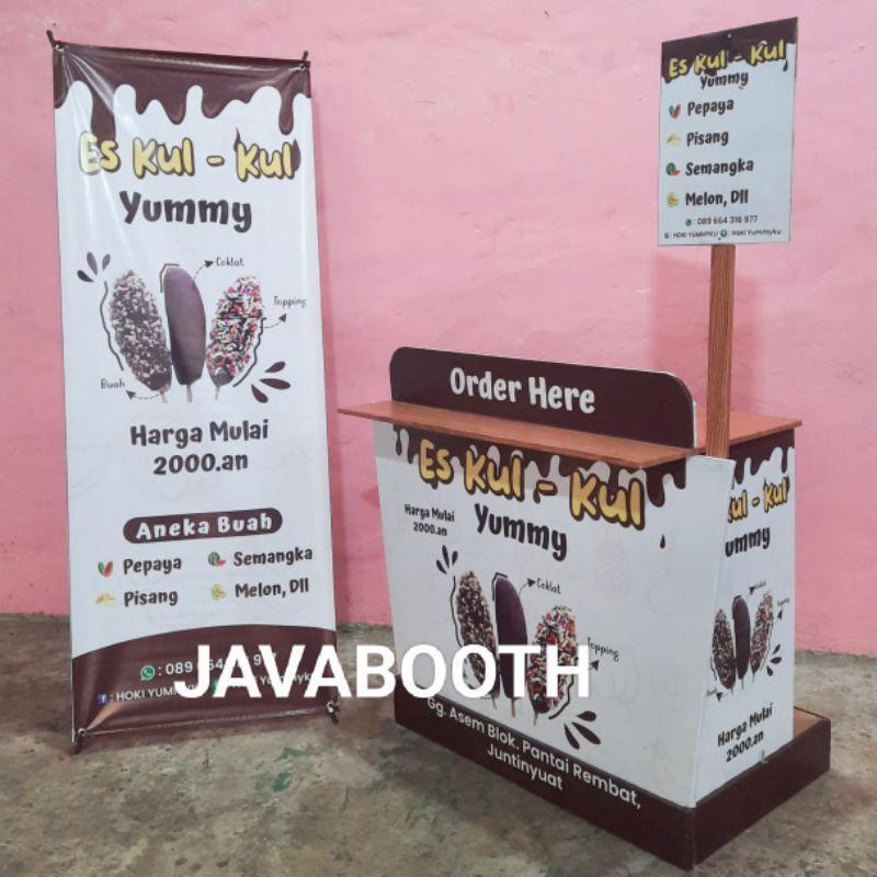 Jual Booth Portable Model Tas Koper Gambar Request 100x90x50 cm ...