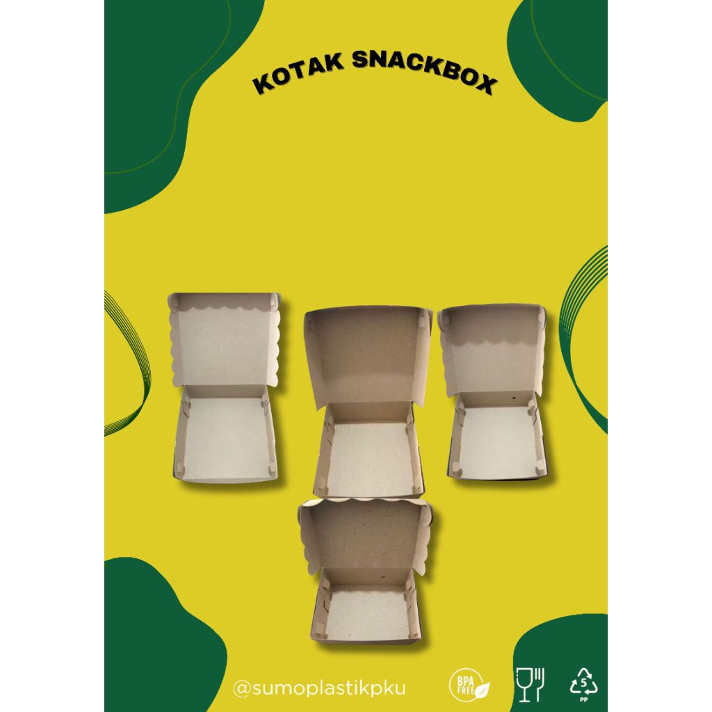 Jual DUS KOTAK FRIED CHICKEN / SNACK BOX / CEMILAN / KUE / GORENGAN ...
