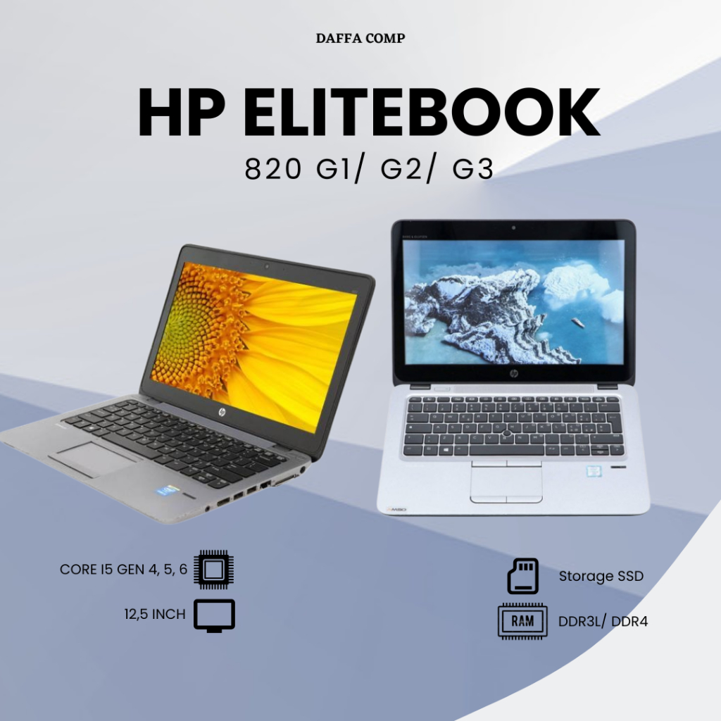 Jual Laptop HP Elitebook | Probook Core i5 / i7 Ram 16Gb SSD 512Gb ...