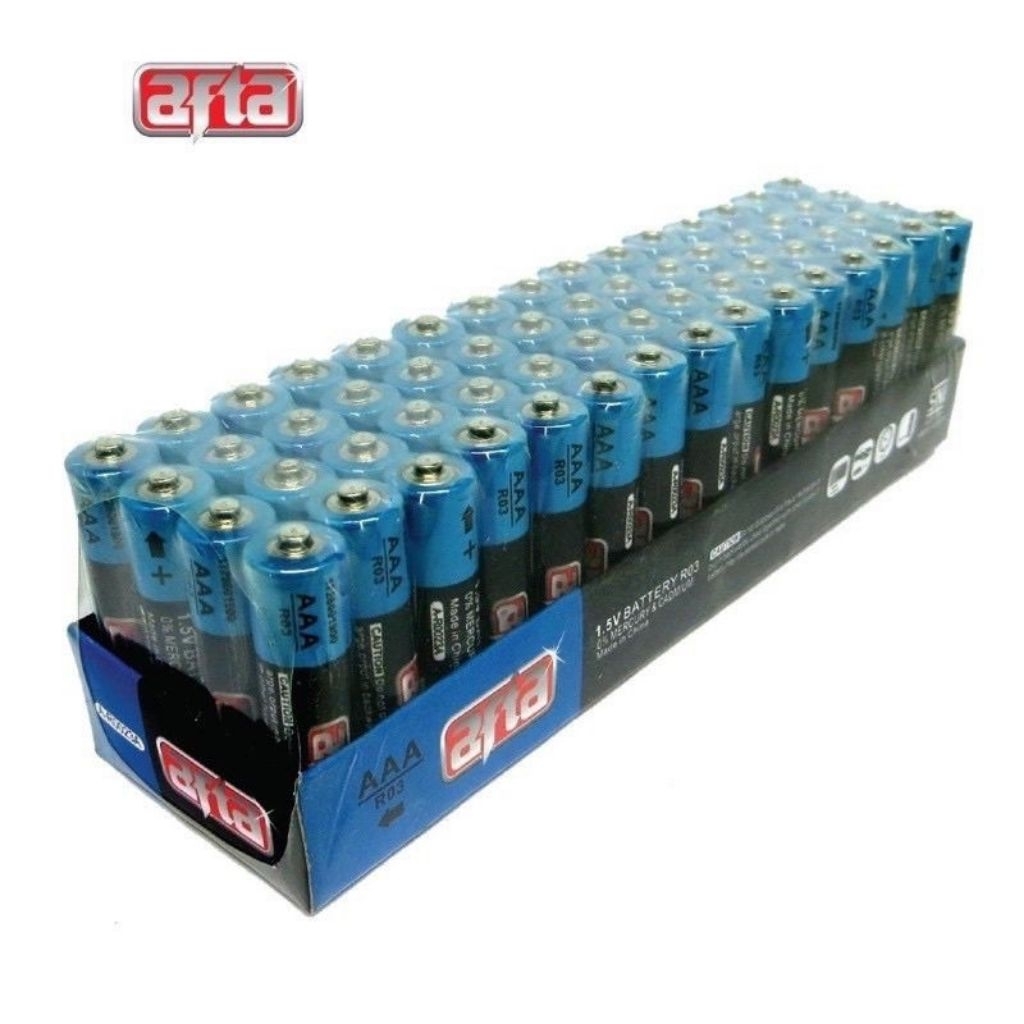 Jual Batu Battery AFTA AAA A3 & AA A2 isi 2pcs | Shopee Indonesia