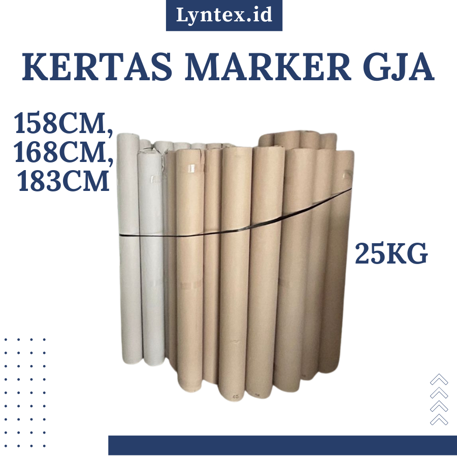 Jual Kertas GJA Marker Roll - Garment & Konveksi 25kg | Shopee Indonesia