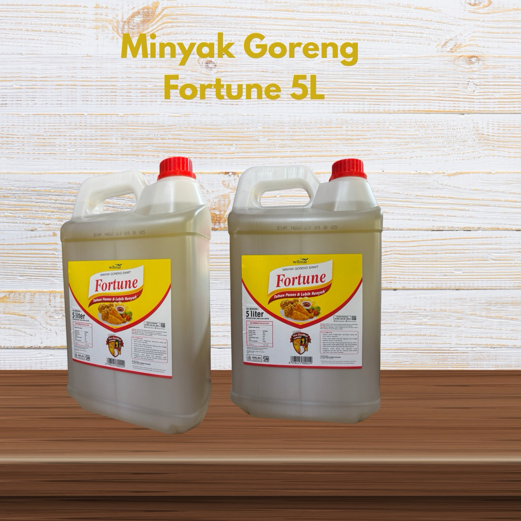 Jual MINYAK GORENG FORTUNE 5 Liter | Shopee Indonesia