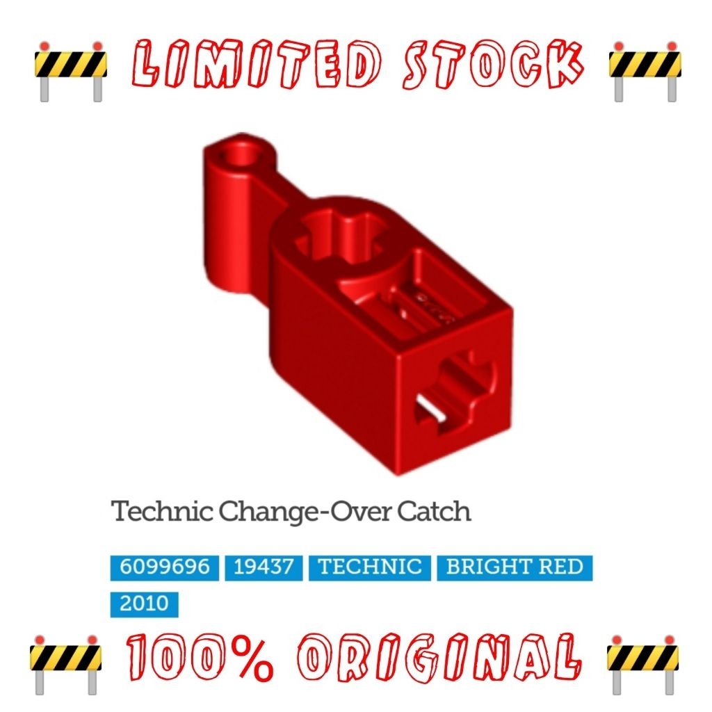 Jual Lego Technic Original Part 19437 / 6641 Changeover Catch | Shopee ...