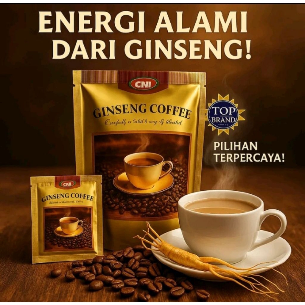 Jual Ginseng Kopi CNI 20 Sachet | Shopee Indonesia