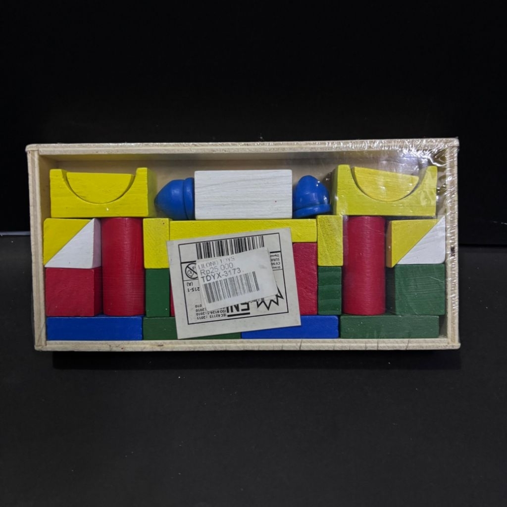 Jual WOODEN BLOCK RUMAH V2, WODDEN BLOCK BANGUN RUMAH, BLOCK KAYU ...