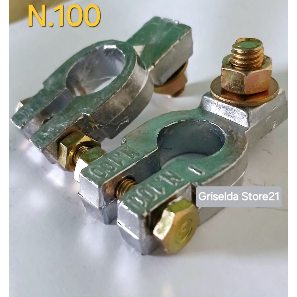 Jual Kepala aki besar/klem aki mobil bahan timah tebal JUMBO N100 ...