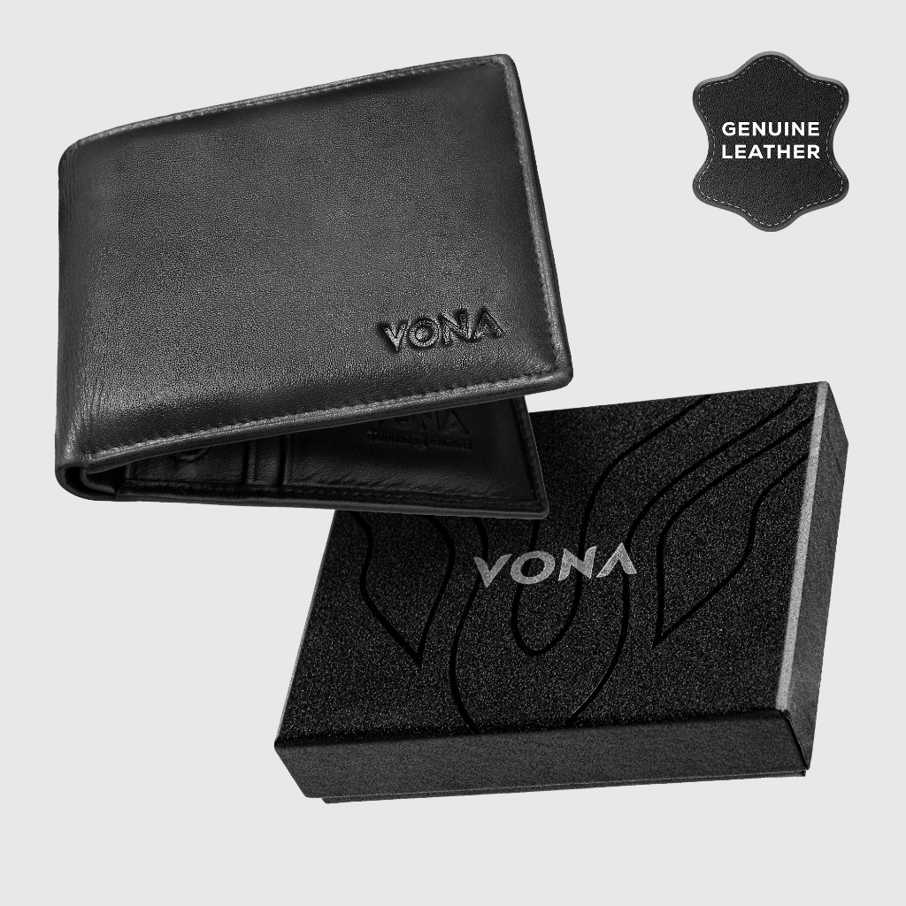 Jual VONA Quarry Wallet - Genuine Leather Dompet Pria Pendek Kulit Sapi ...