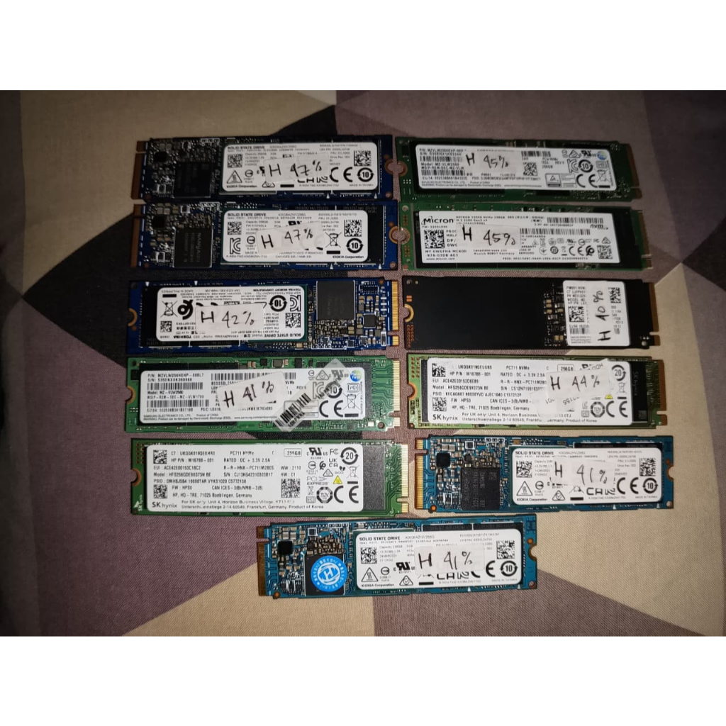 Jual SSD HARDISK M.2 NVME 2280 256GB TERMURAH SIAP PAKAI 2280 MURAH ...