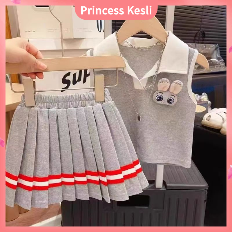 Jual Princess Kesli Official Store 2-11 Tahun Setelan resmi kelinci ...
