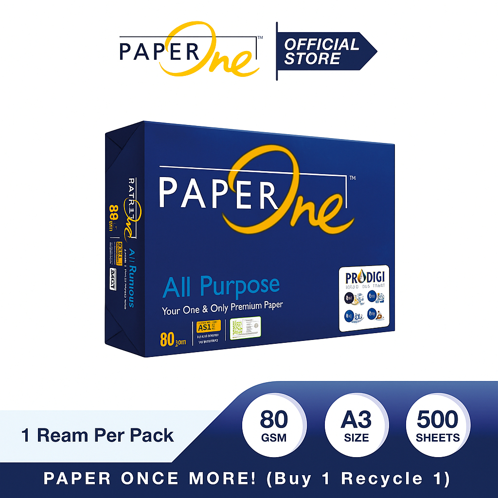 Jual Kertas Hvs A3 80 Gram PaperOne 200 Lembar | Shopee Indonesia