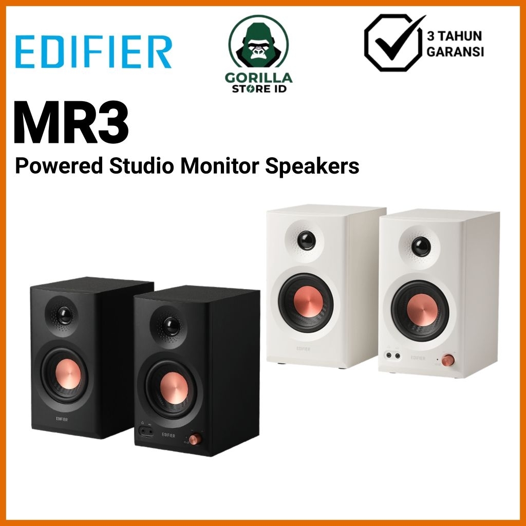 Jual Edifier MR3 Powered Studio Monitor Speakers | Shopee Indonesia