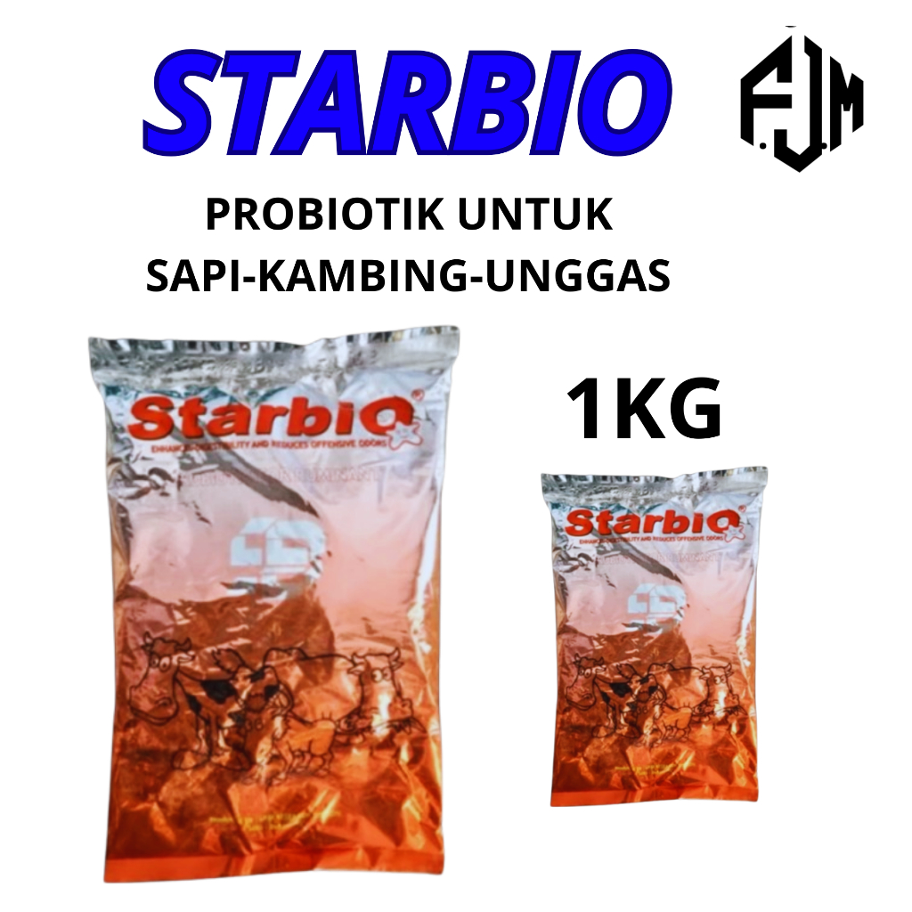 Jual STARBIO PROBIOTIK UNTUK TERNAK RUMINANSIA SAPI KAMBING DOMBA ...
