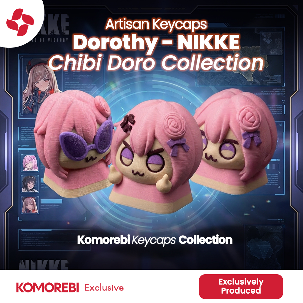 Jual Keycaps Chibi Doro Nikke Dorothy Artisan Goddess of Victory ...