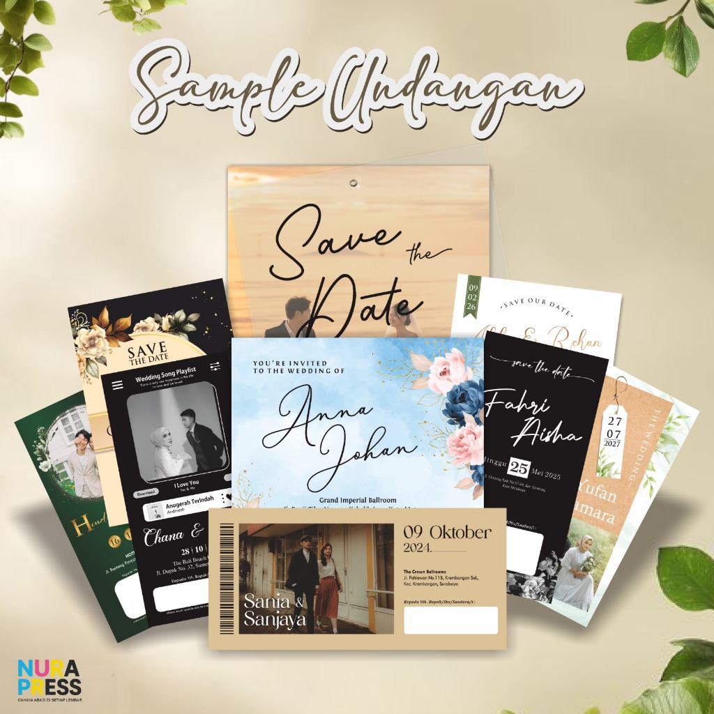 Jual Sample Undangan Pernikahan Murah | Shopee Indonesia