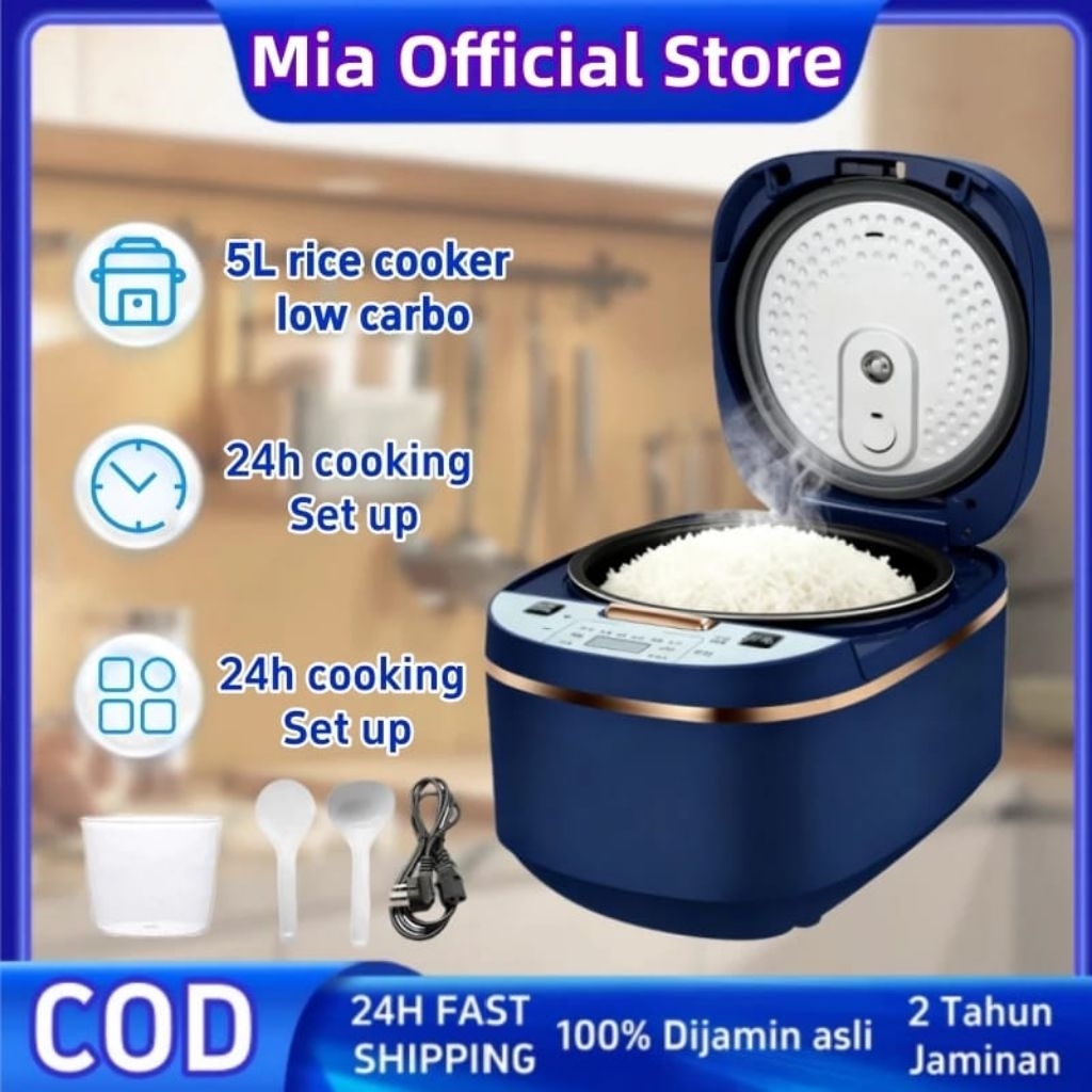 Jual 5 Liter Rice Cooker Digital Low Carbo/Magicom Mini/Portable ...