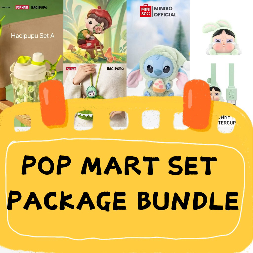 Jual [READY] POP MART SET PACKAGE | POP MART BUNDLING | POP MART ...