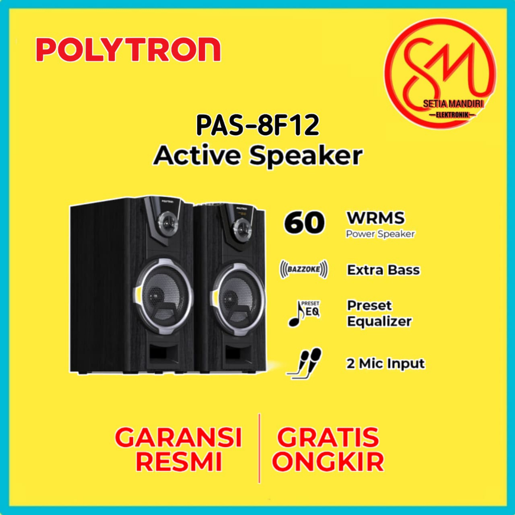 Jual POLYTRON Multimedia Speaker PMA 9310 BG / PMA 9527 / PAS 8F12 ...