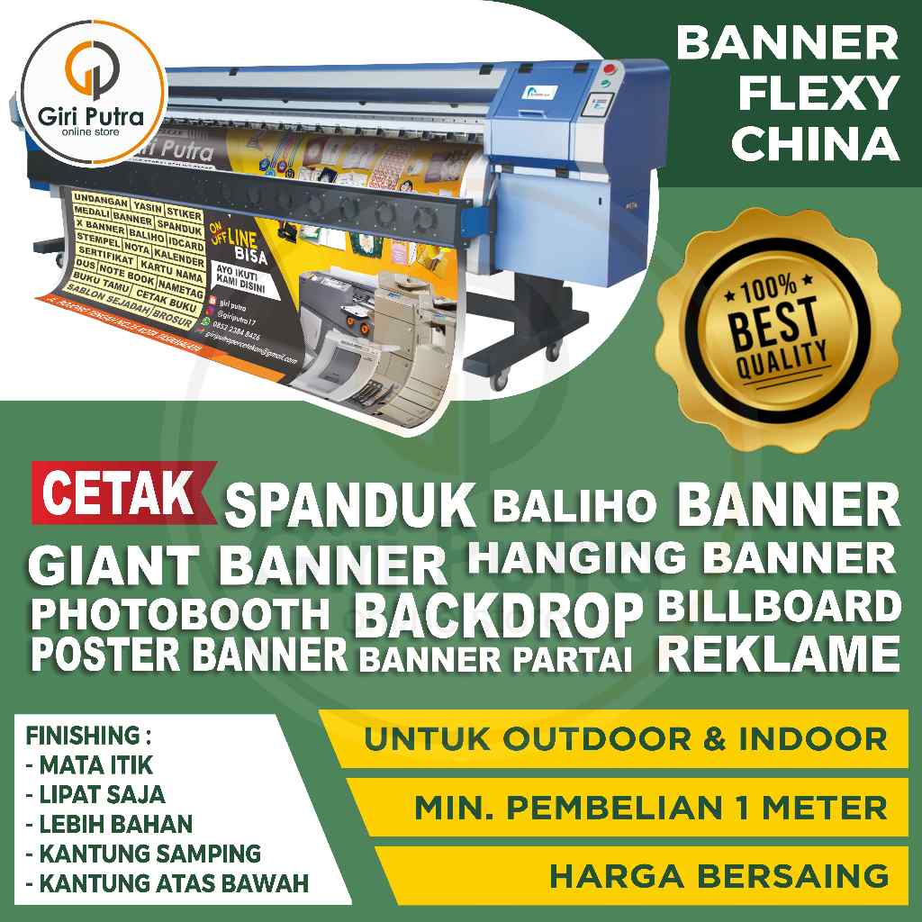 Jual BANNER FLEXY CUSTOM / SPANDUK, BACKDROP, PHOTOBOOTH, BILLBOARD DLL ...
