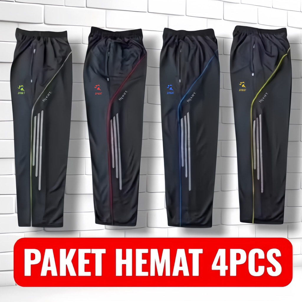 Jual PROMO HEMAT 100 RIBU DAPAT 4PCS CELANA PANJANG TRAINING SPORT ...