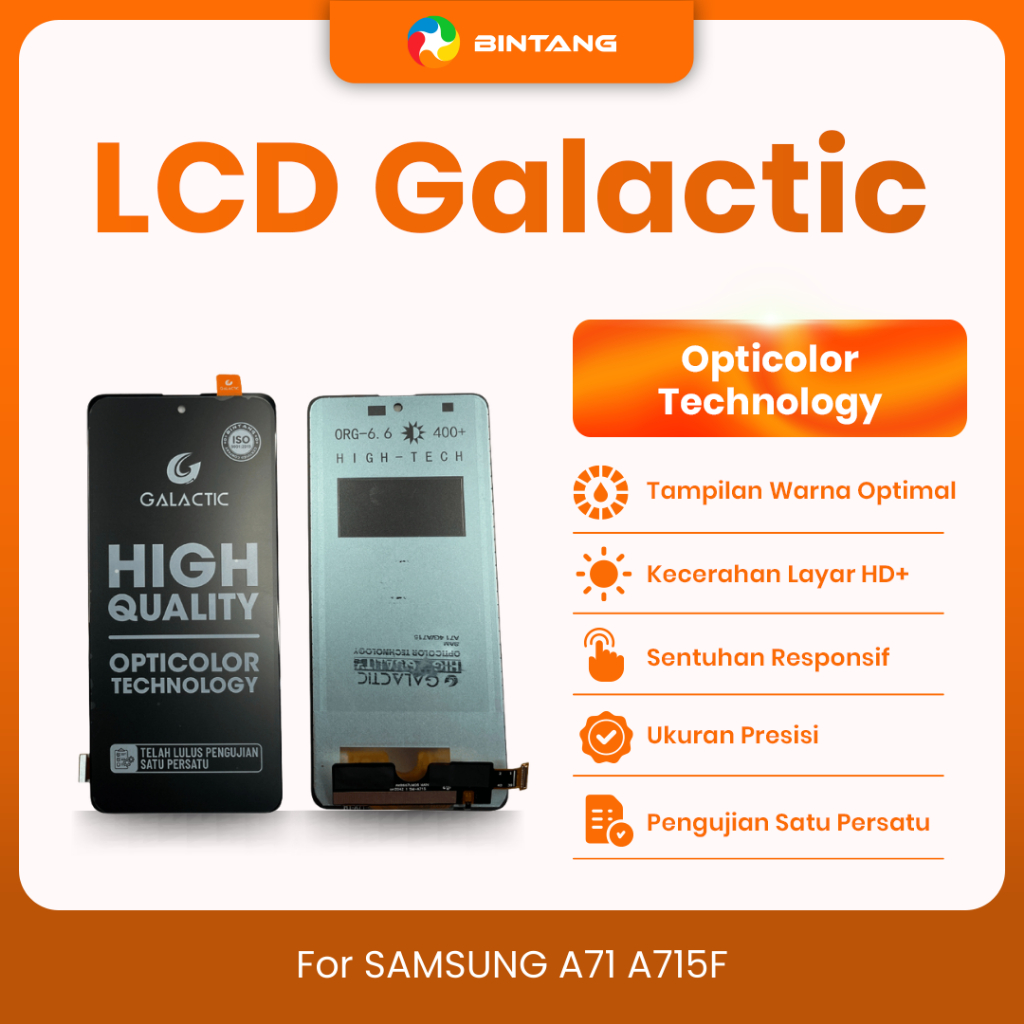Jual GALACTIC LCD Fullset Touchscreen for SAMSUNG A71 A715F | Shopee ...