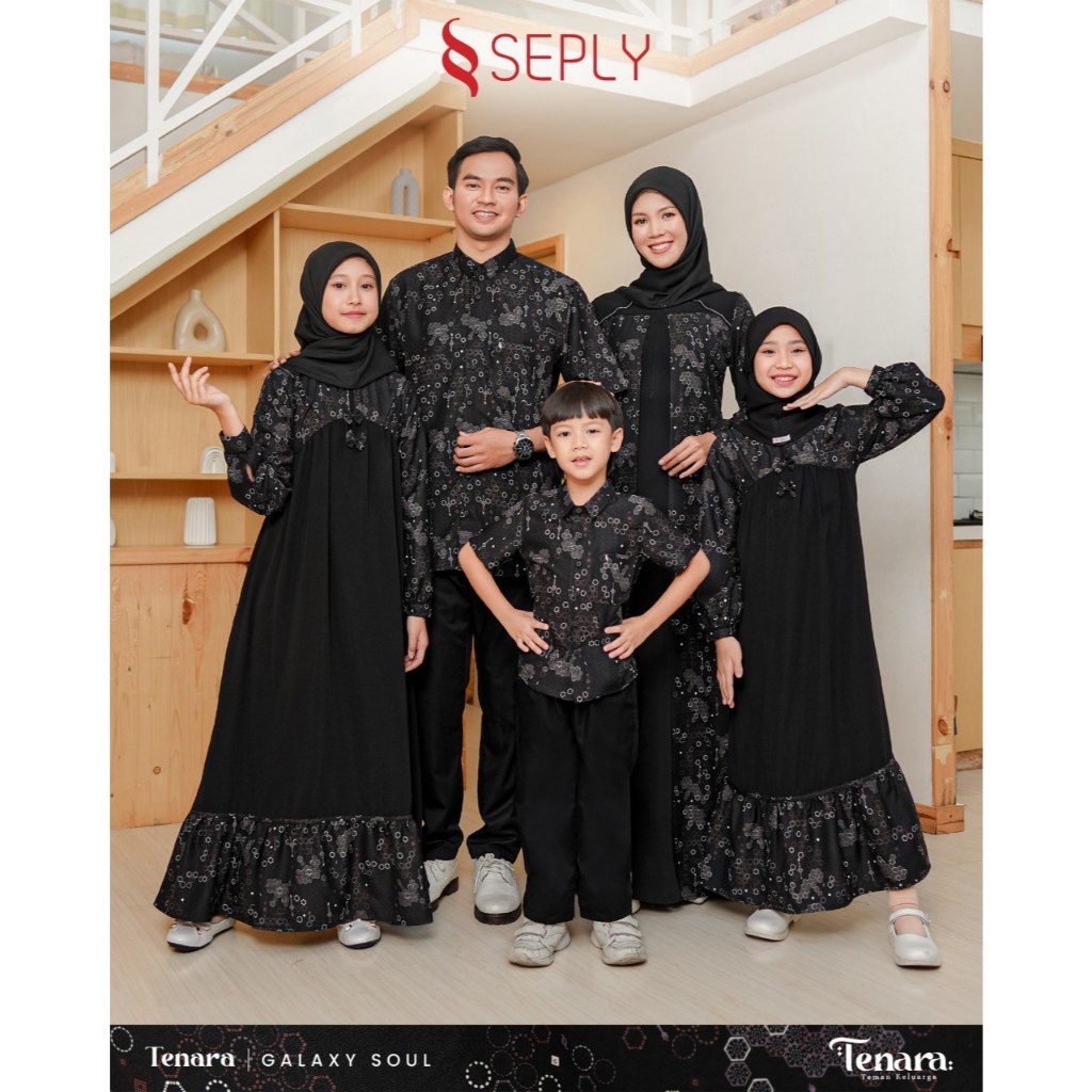 Jual Seply Tenara Galaxy Soul Sarimbit Keluarga 2026-READY | Shopee ...
