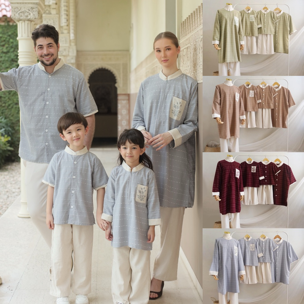 Jual (PO) MAHARANI Raya Family Set Couple Lebaran Sarimbit | Shopee ...