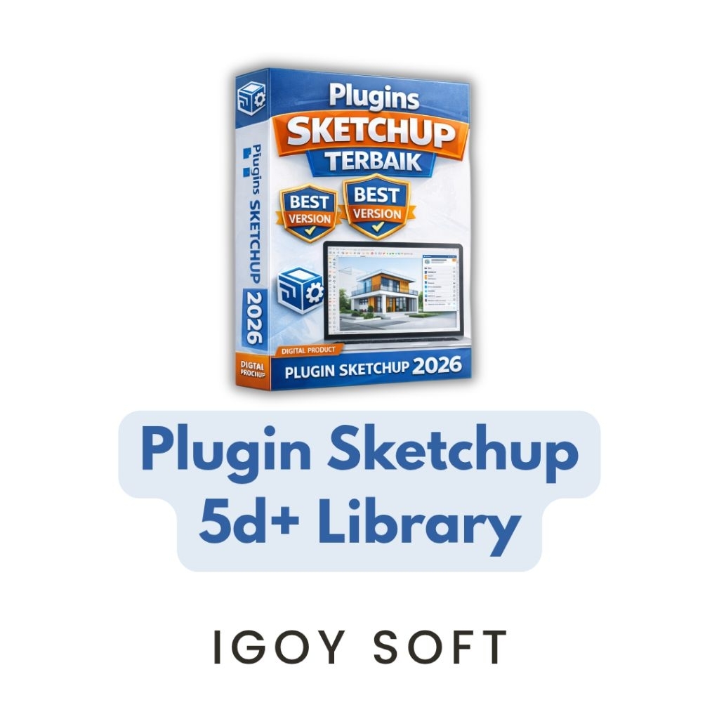 Jual 5d+ Library Plugin SketchUp Permanen Tanpa Batas | Shopee Indonesia