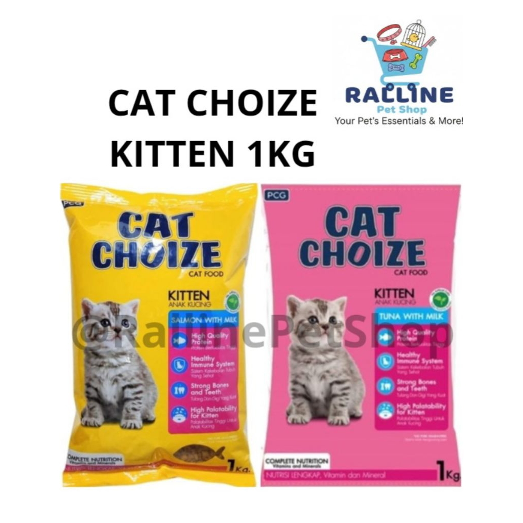 Jual Cat Choize KITTEN - Makanan Kucing Kering 1KG | Shopee Indonesia